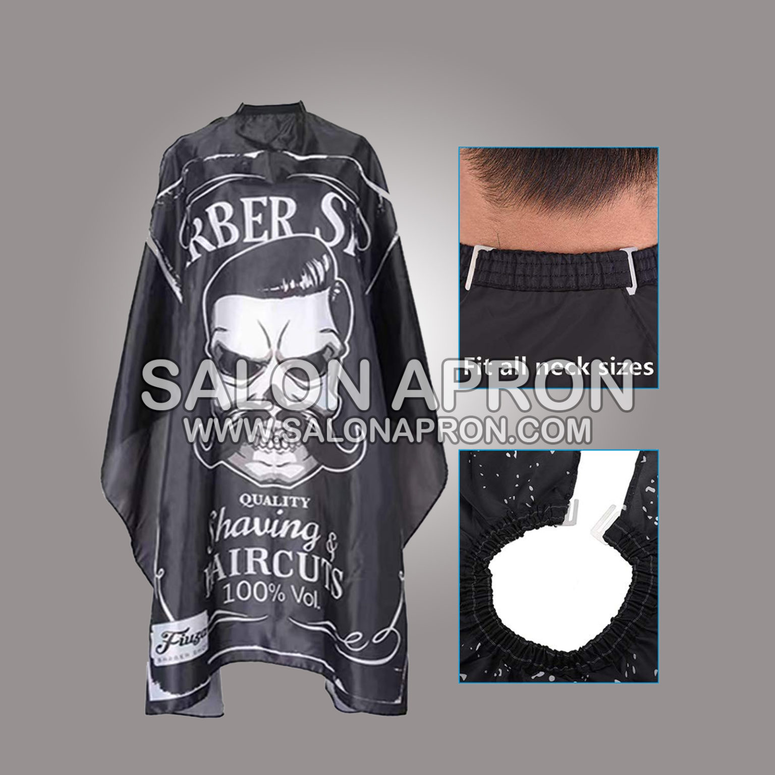 Professional Barber Cape Polyester Hair Cutting Salon Cape Water Resistant