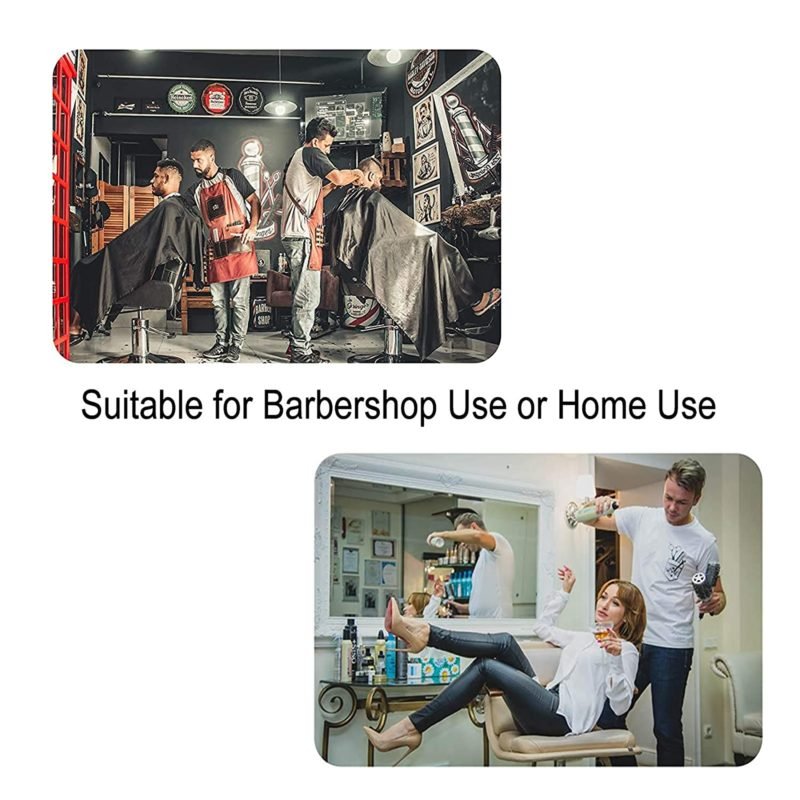 Barber Cape For Men Hair Cutting Salon Cape With Snap Closures